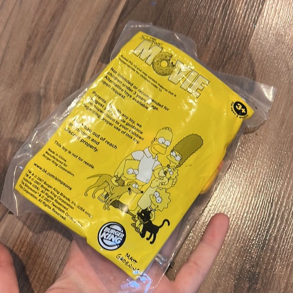 simpsons | Toys | The Simpsons The Movie Russ Cargill Toy Burger King ...